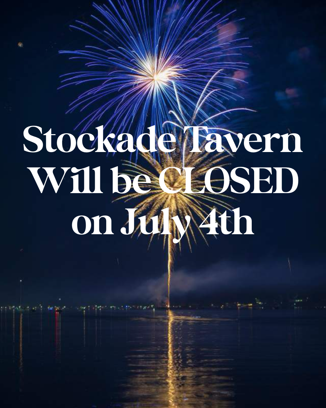 Home | STOCKADE TAVERN